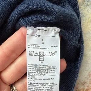 Banana Republic | Sweaters | 243banana Republic Deep Blue Vneck Sweater ...